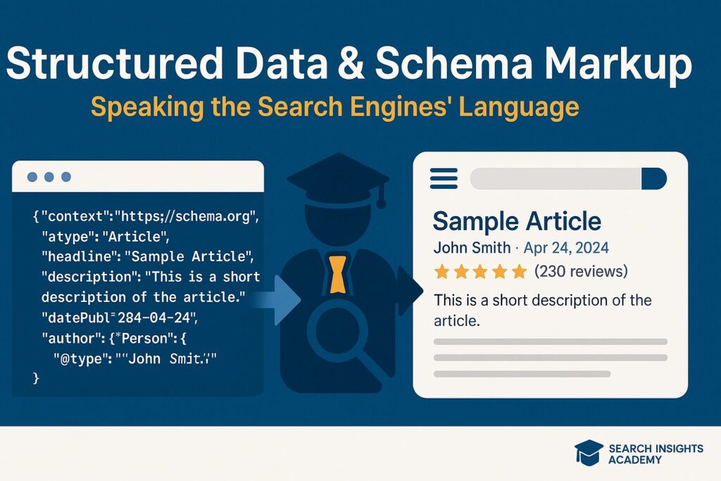 Structured Data & Schema Markup: Speaking the Search Engines' Language ...