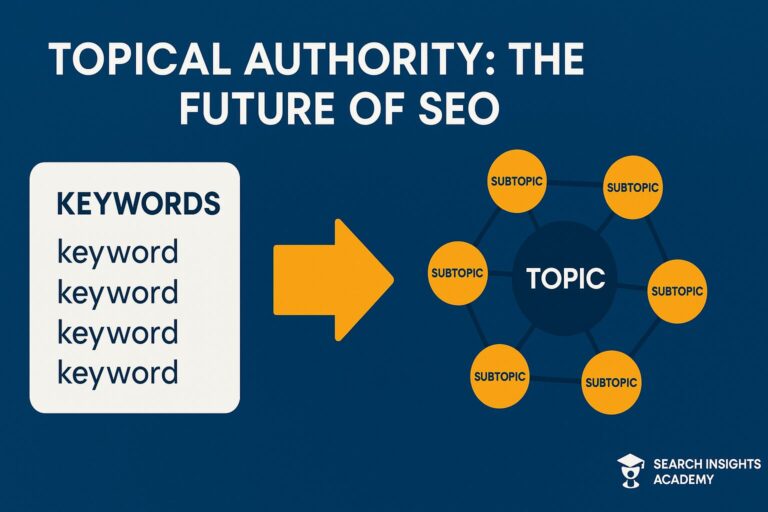 Topical Authority in SEO: The Complete Guide [2025] - Search Insights Academy